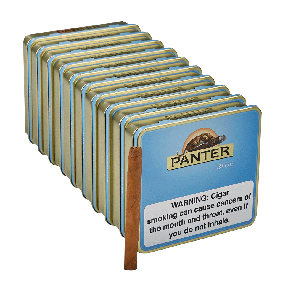 Blue Mini Agio Panter Dominican Small Panatela Natural - Thompson Cigar ...