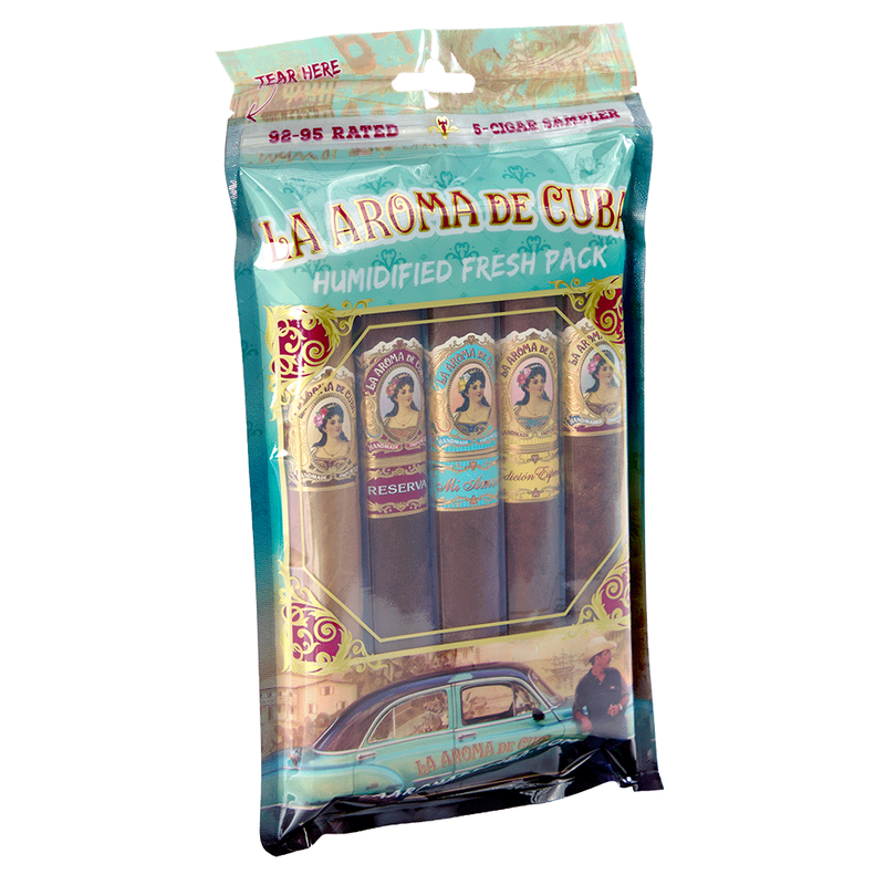 La Aroma de Cuba '92-95' Rated Fresh Pack Sampler | Thompson Cigar