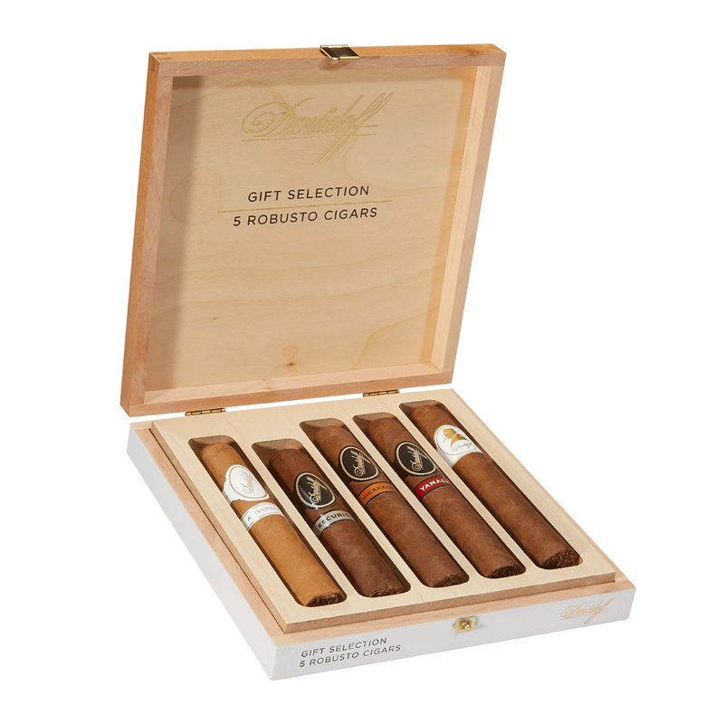 Davidoff Gift Selection Robusto 5-Cigar Sampler | Thompson Cigar